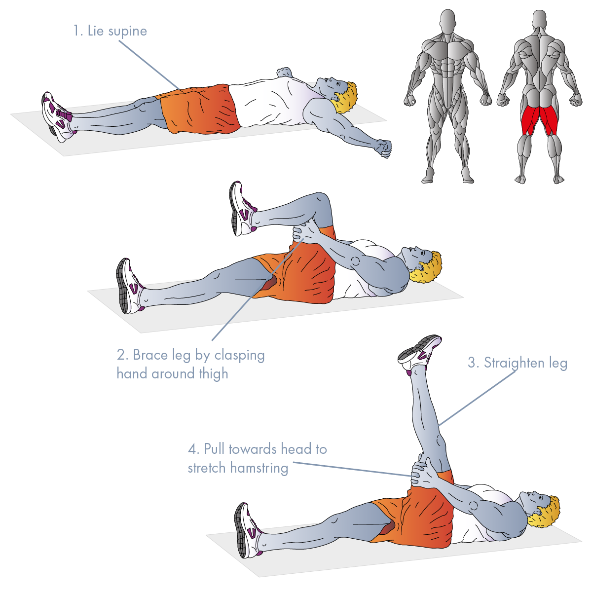 Leg Up Hamstring Stretch
